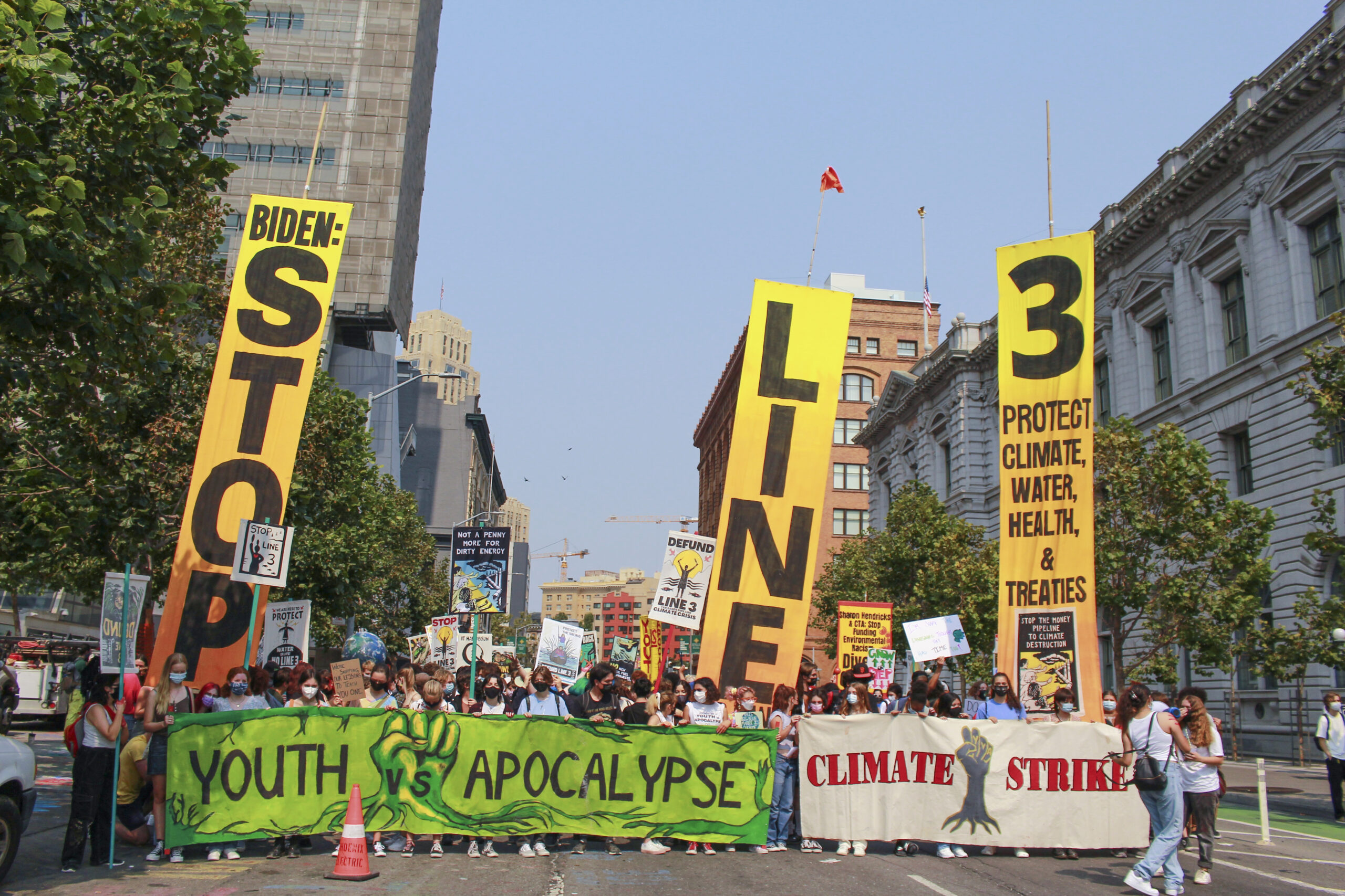 ‘This Is Our Future:’ Bay Area Youth Strike Against Line Three | The ...