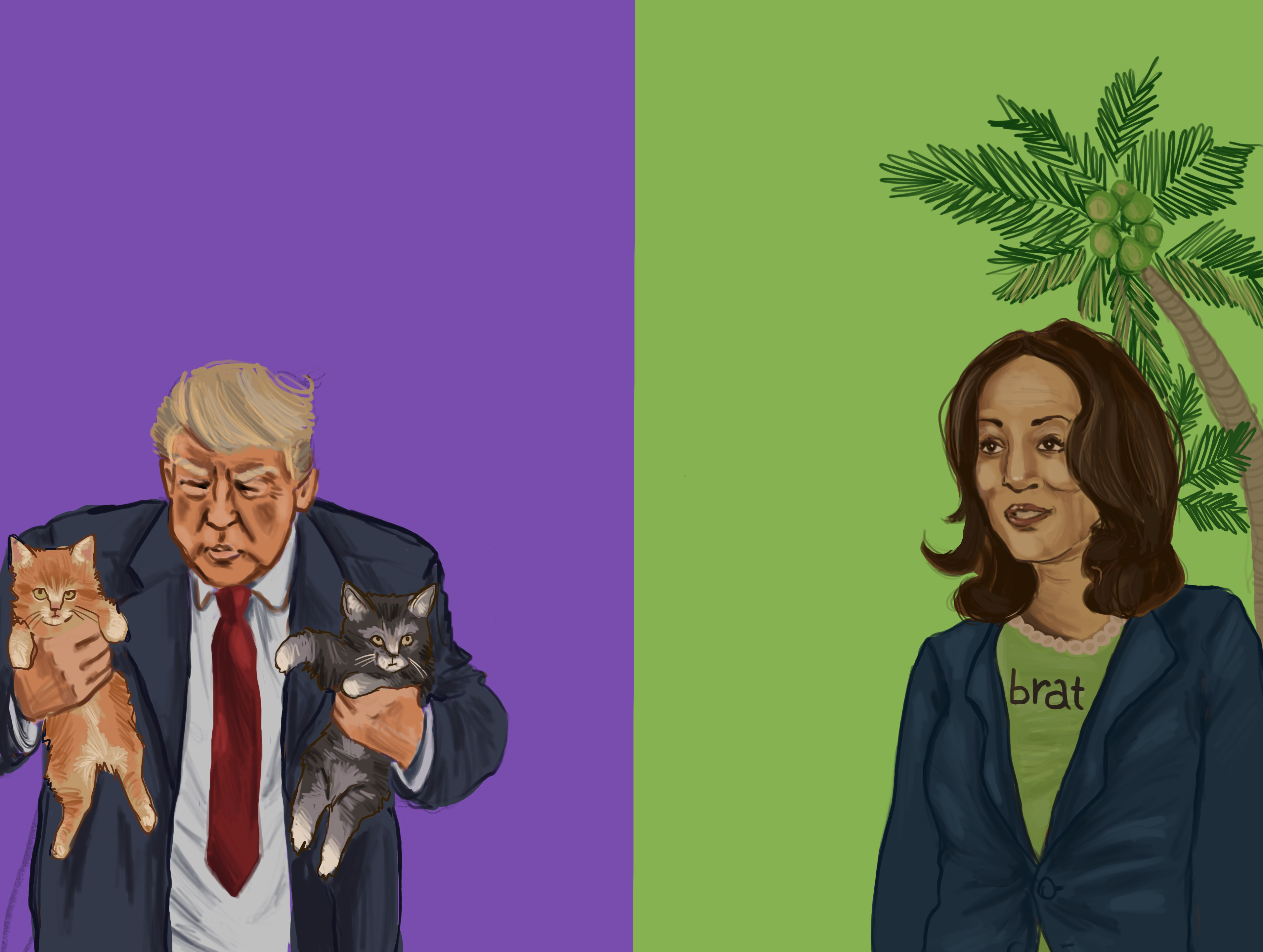 From Kamala is brat to Trump's MAGA cats: Has social media usage in ...