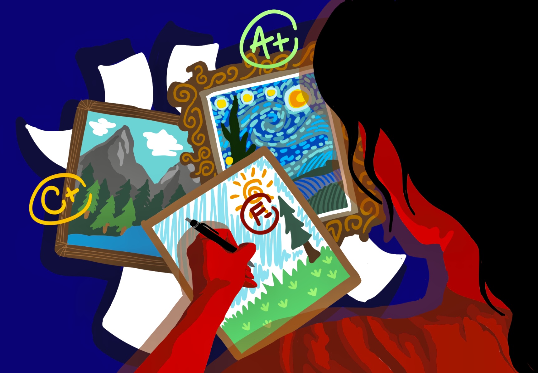 Art teachers use holistic grading process — Berkeley High Jacket