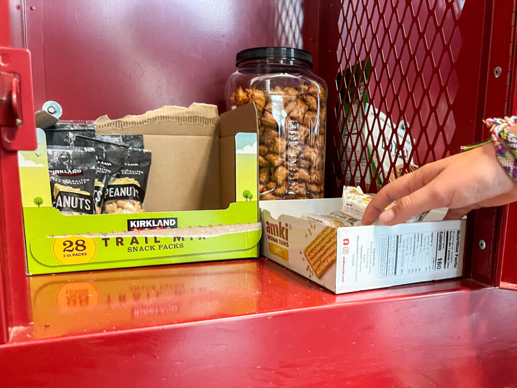 Accessible BHS food replenishes runners — Berkeley High Jacket